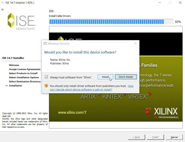 نحوه نصب نرم‌افزار ISE و کرک آن - گروه مهندسی فراد اندیش