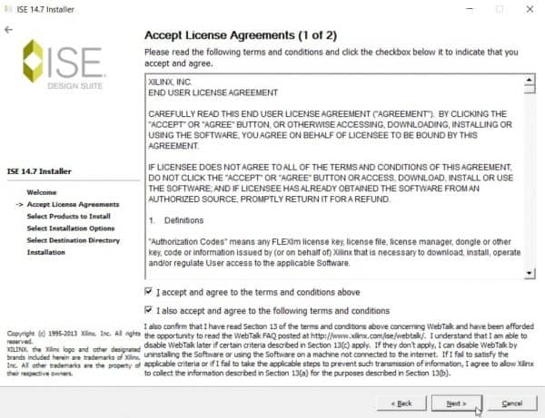 نحوه نصب نرم‌افزار ISE و کرک آن - گروه مهندسی فراد اندیش