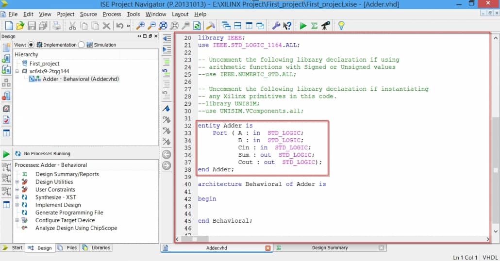 آشنایی با نرم‌افزار ISE Design Suite - گروه مهندسی فراد اندیش